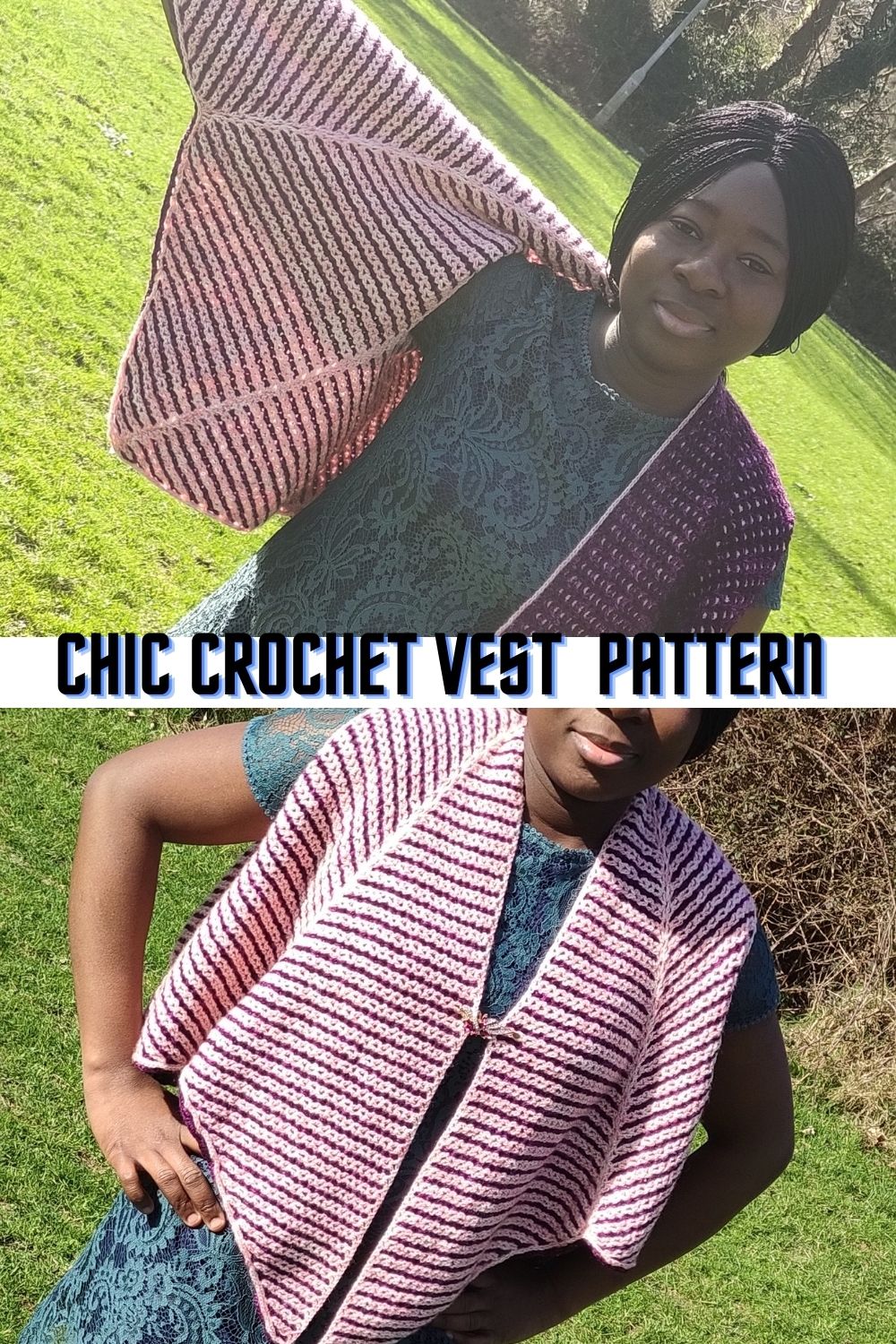 Crochet Reversible Shawl - Fosbas Designs