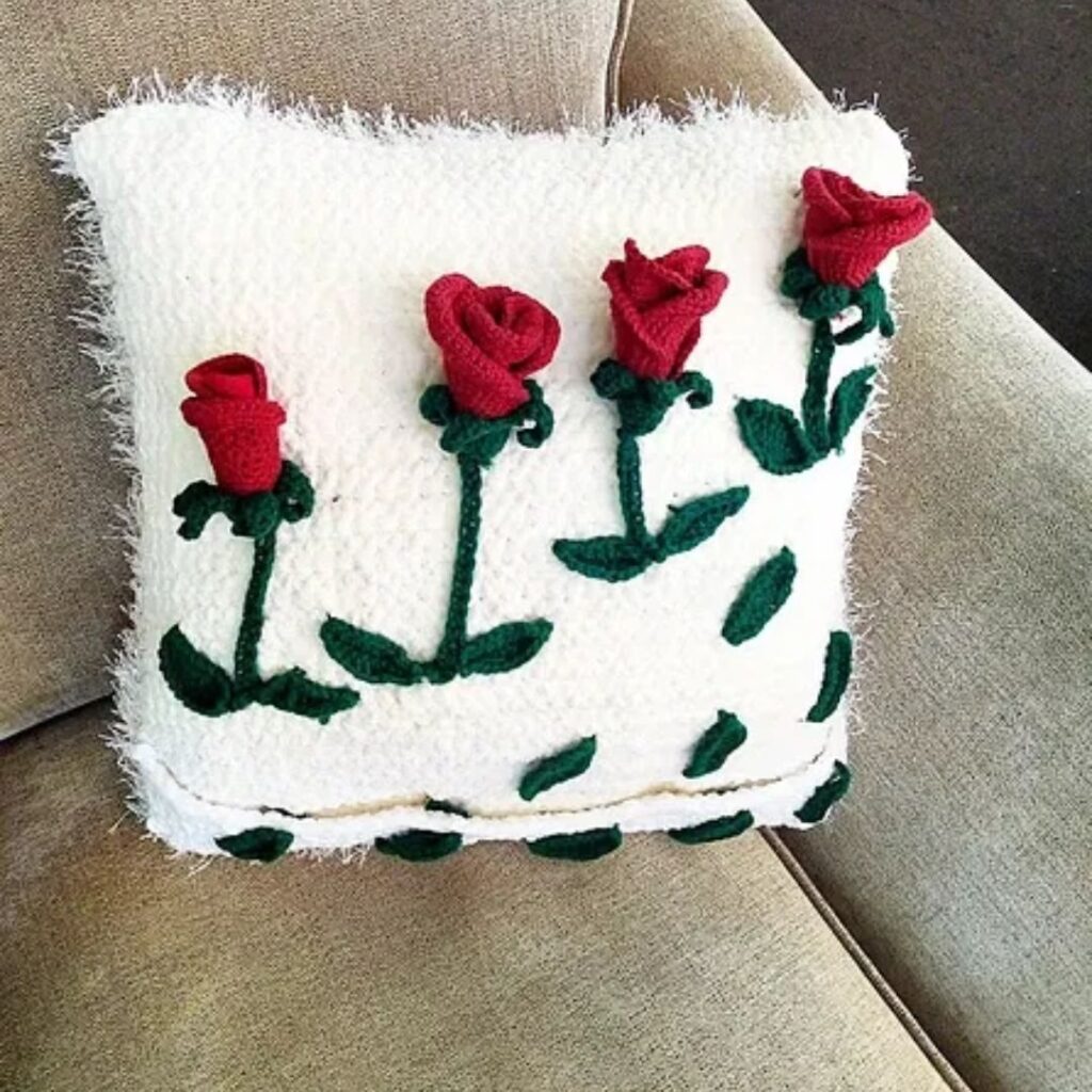 Crochet Decorative Pillow Cover Pattern - Fosbas Designs