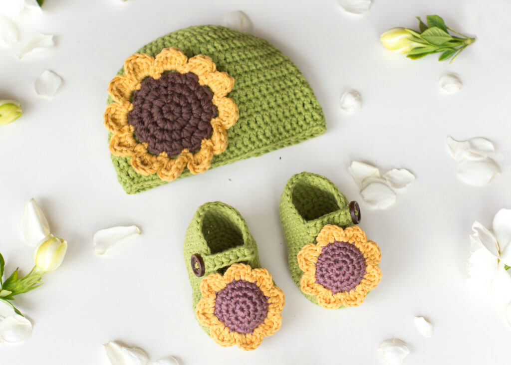 Amazing Free Crochet Sunflower Patterns - Fosbas Designs