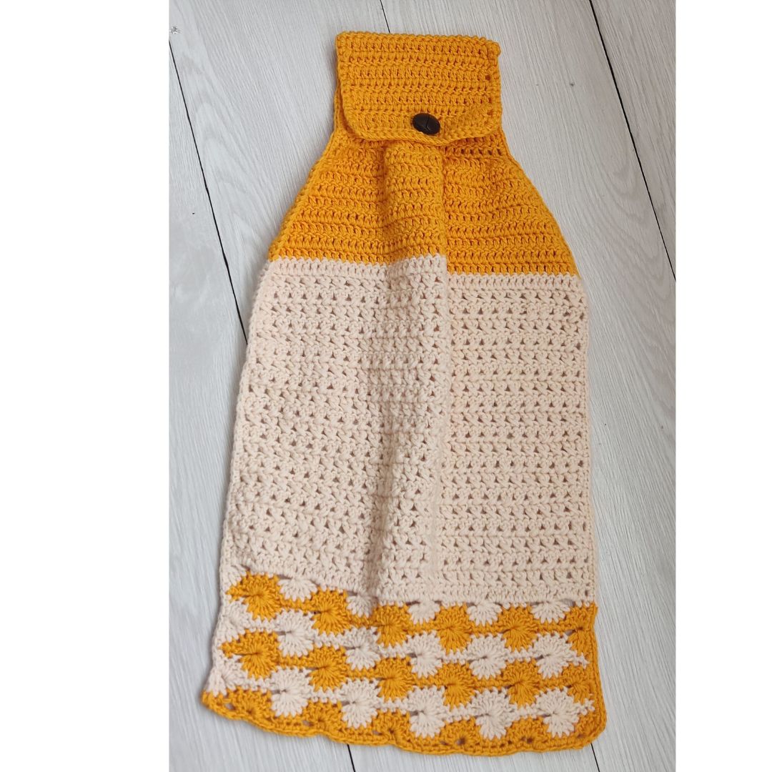 Catherine Crochet Hand Towel Pattern - Fosbas Designs