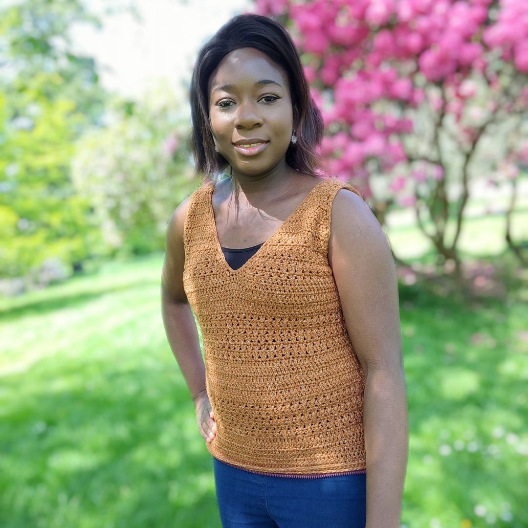 Summer Tank Top Crochet Pattern - Fosbas Designs