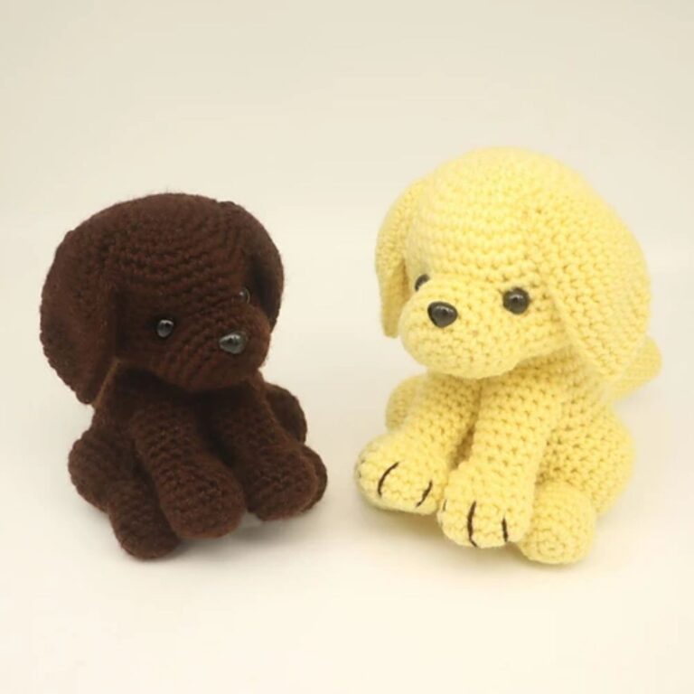 20+ Free Crochet Dog Patterns – Cute Puppies - Fosbas Designs