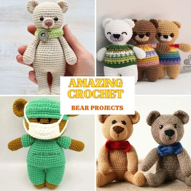 25+ Best Crochet Bear Free Patterns - Fosbas Designs