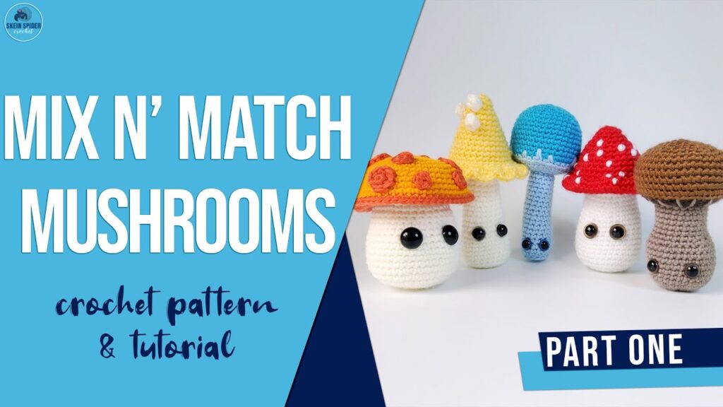 30 Plus Best Crochet Mushroom Patterns to Try - Fosbas Designs