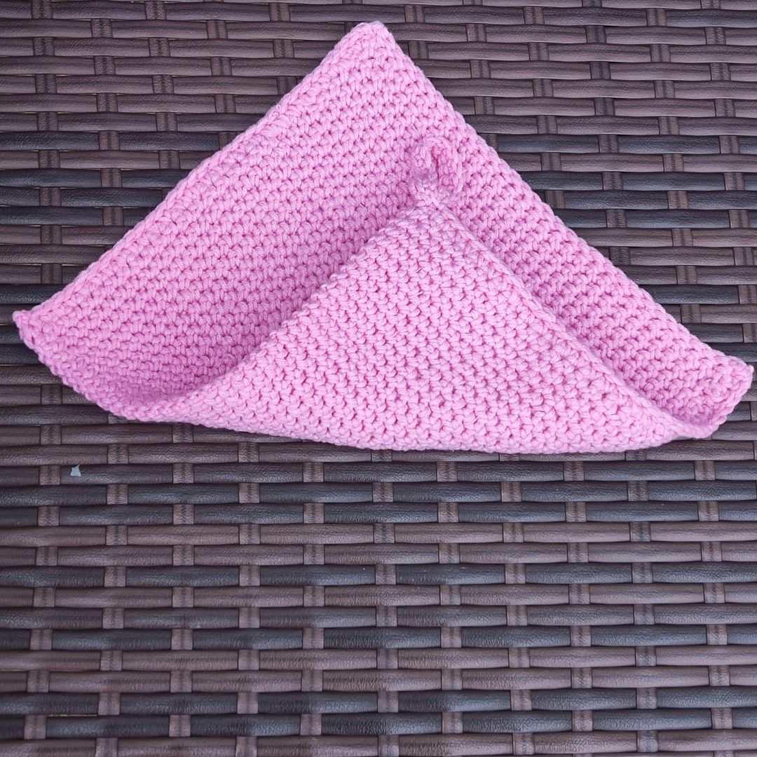 Double Thick Crochet Hot Pad Pattern - Fosbas Designs