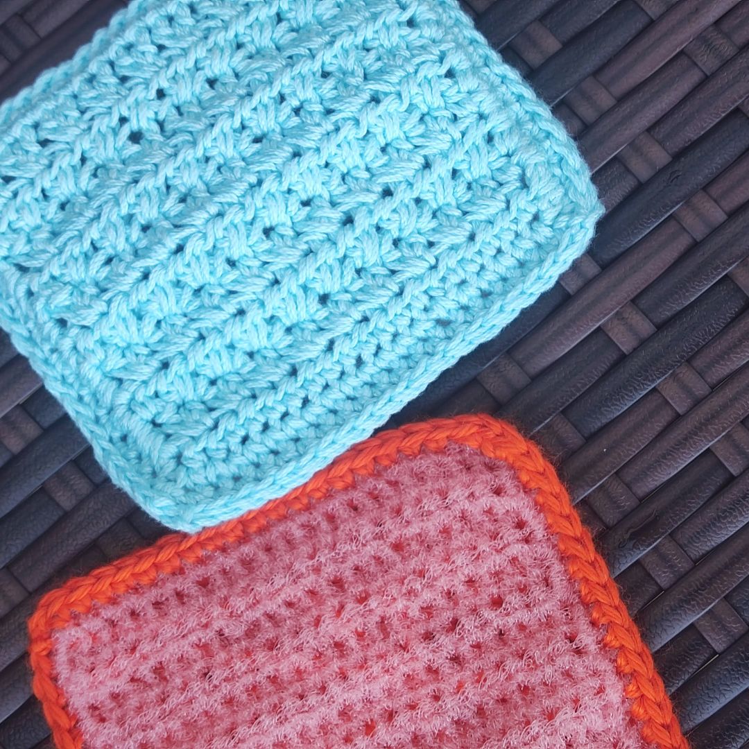 How to crochet scrubbies - Fosbas Designs