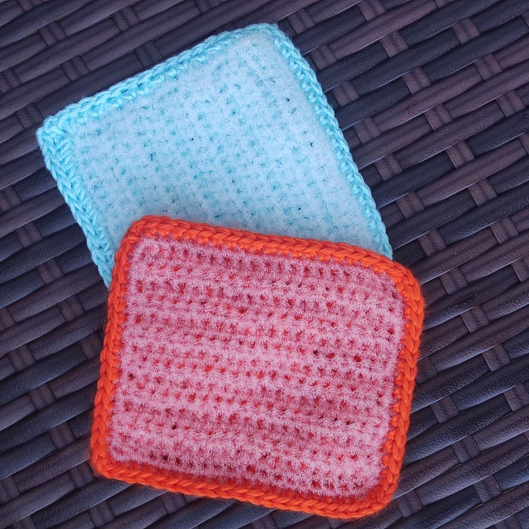 How to crochet scrubbies - Fosbas Designs