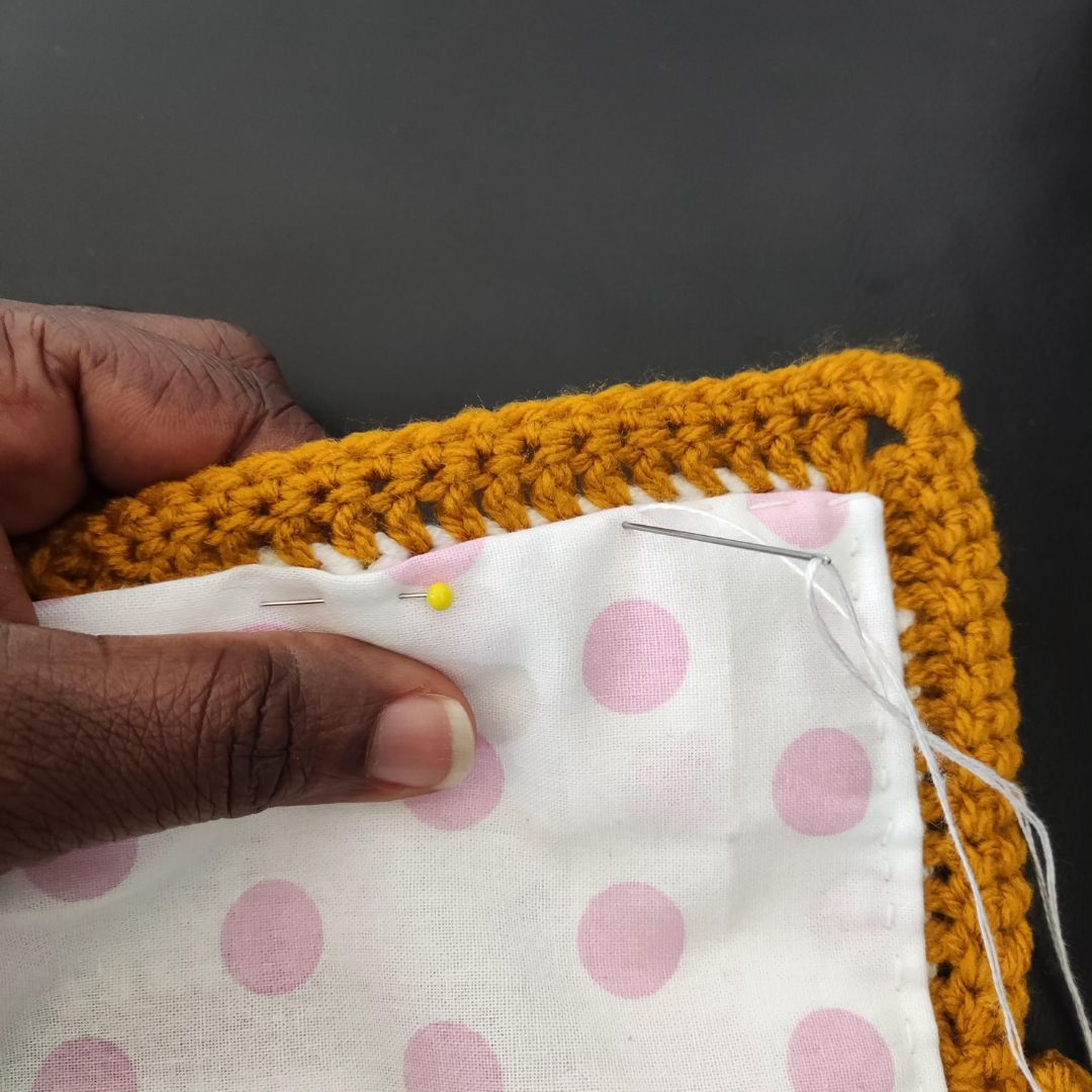How to Line a Crochet Bag: An Easy Step-by-Step Tutorial - Fosbas Designs