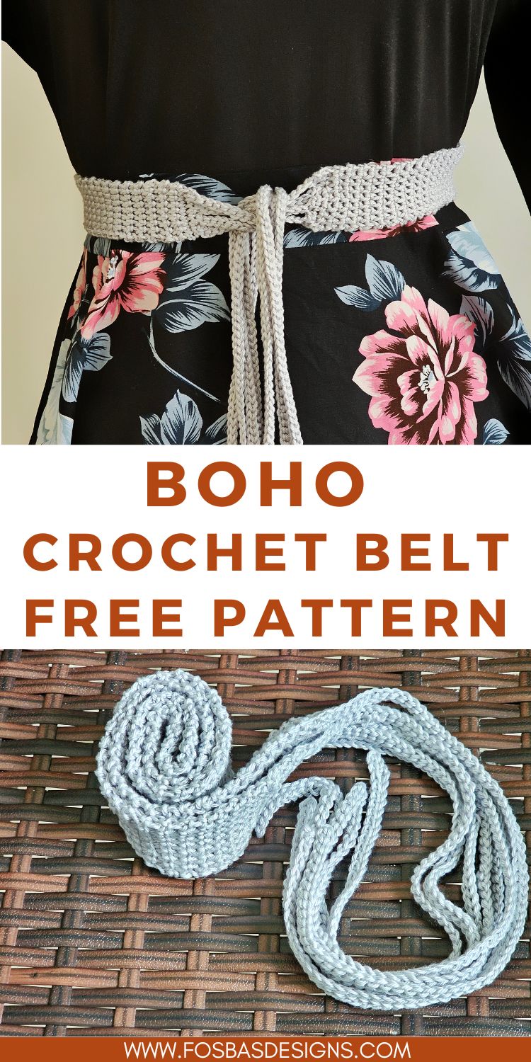 Beginners crochet belt pattern: A Step-by-Step Guide - Fosbas Designs