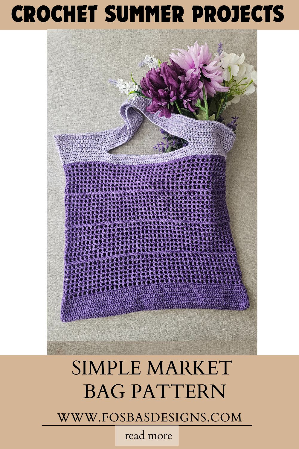 Easy Crochet Summer Ideas - Fosbas Designs