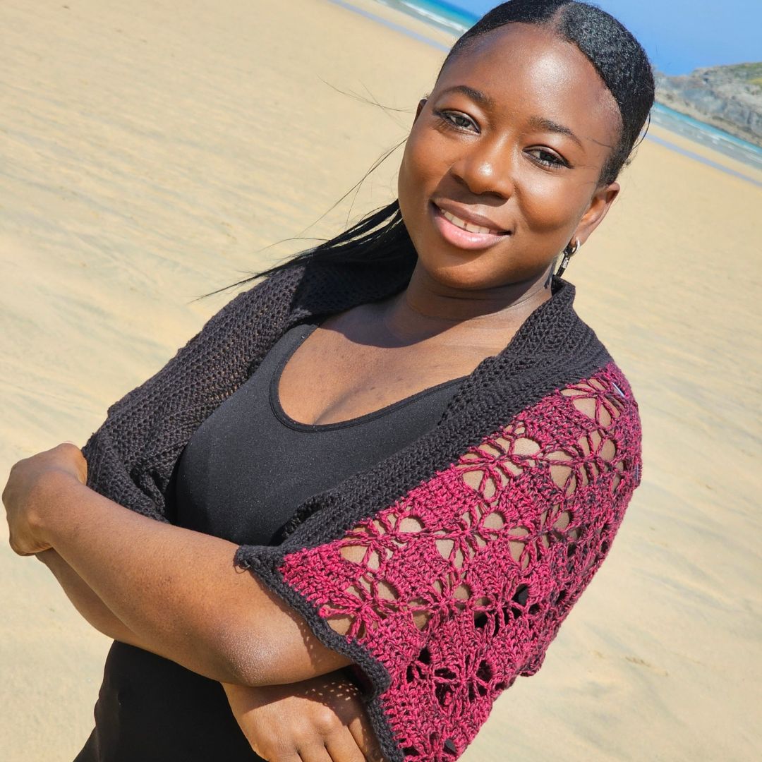 Crochet Bolero Free Pattern - Fosbas Designs