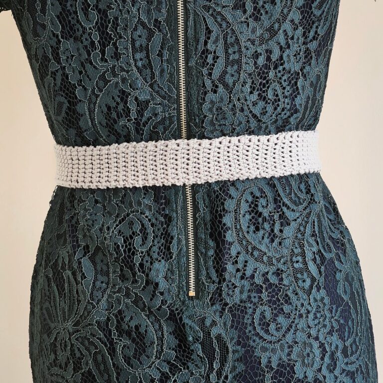 Beginners crochet belt pattern: A Step-by-Step Guide - Fosbas Designs