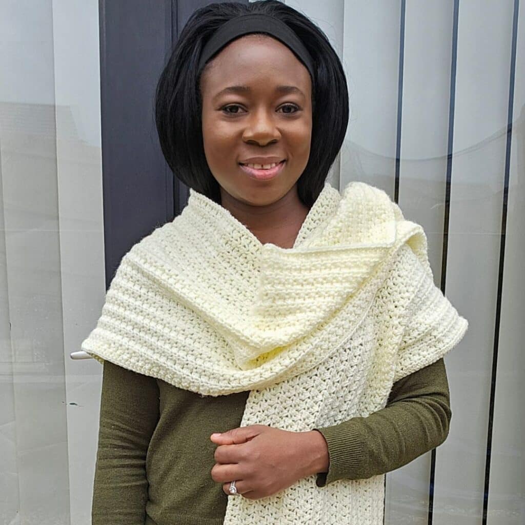 Crochet ruana wrap pattern free - Fosbas Designs