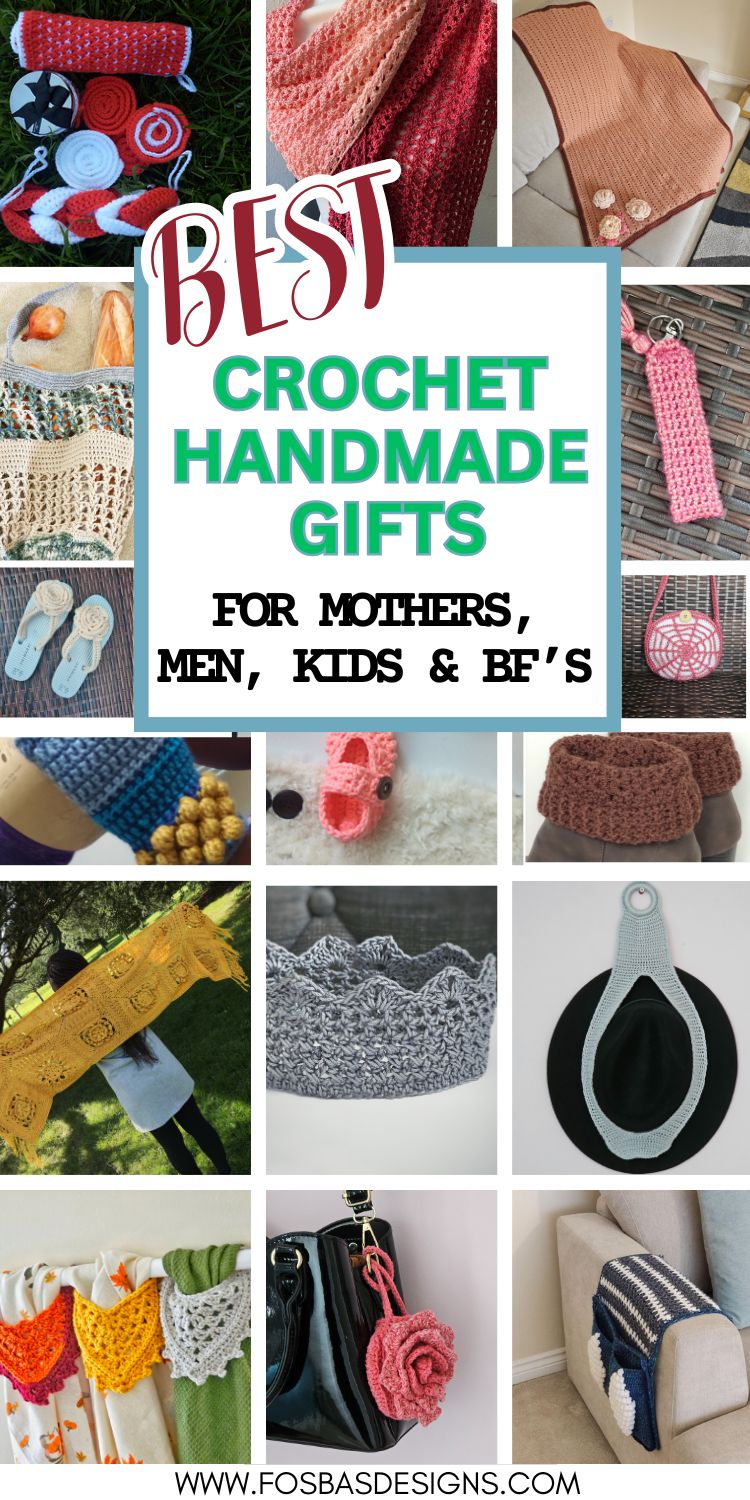 The best crochet handmade gifts - Fosbas Designs