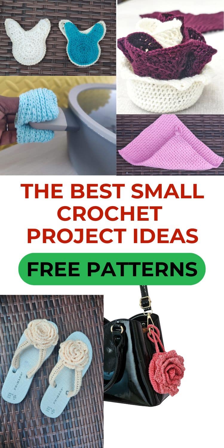 50 Plus Small Crochet projects - Fosbas Designs