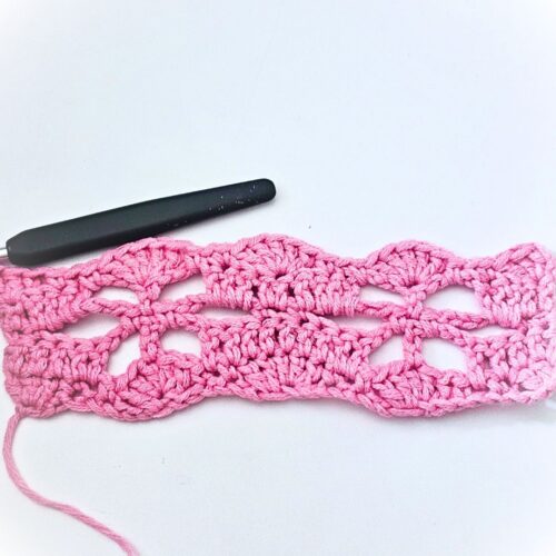 Crochet Lace Star Stitch - Fosbas Designs