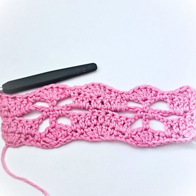 Crochet Lace Star Stitch - Fosbas Designs
