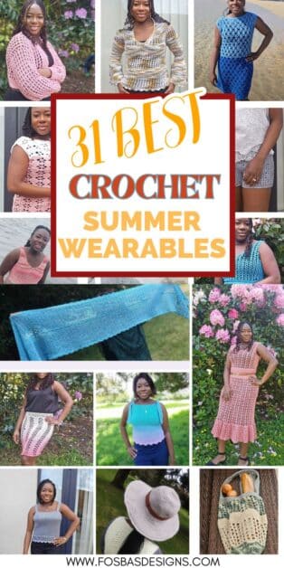 Crochet Wearables For Summer - Fosbas Designs