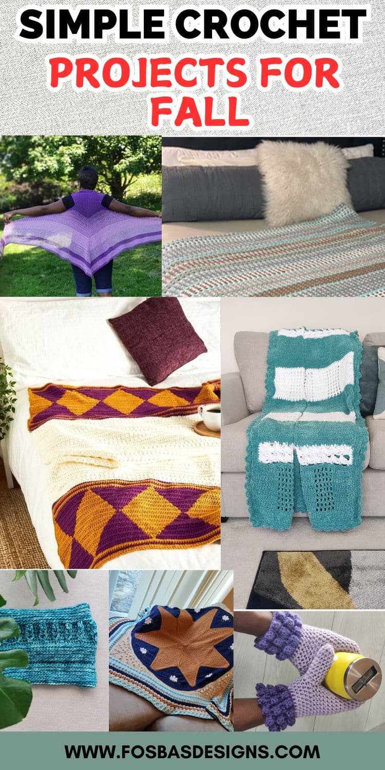The Best Crochet Fall Projects Ideas - Fosbas Designs