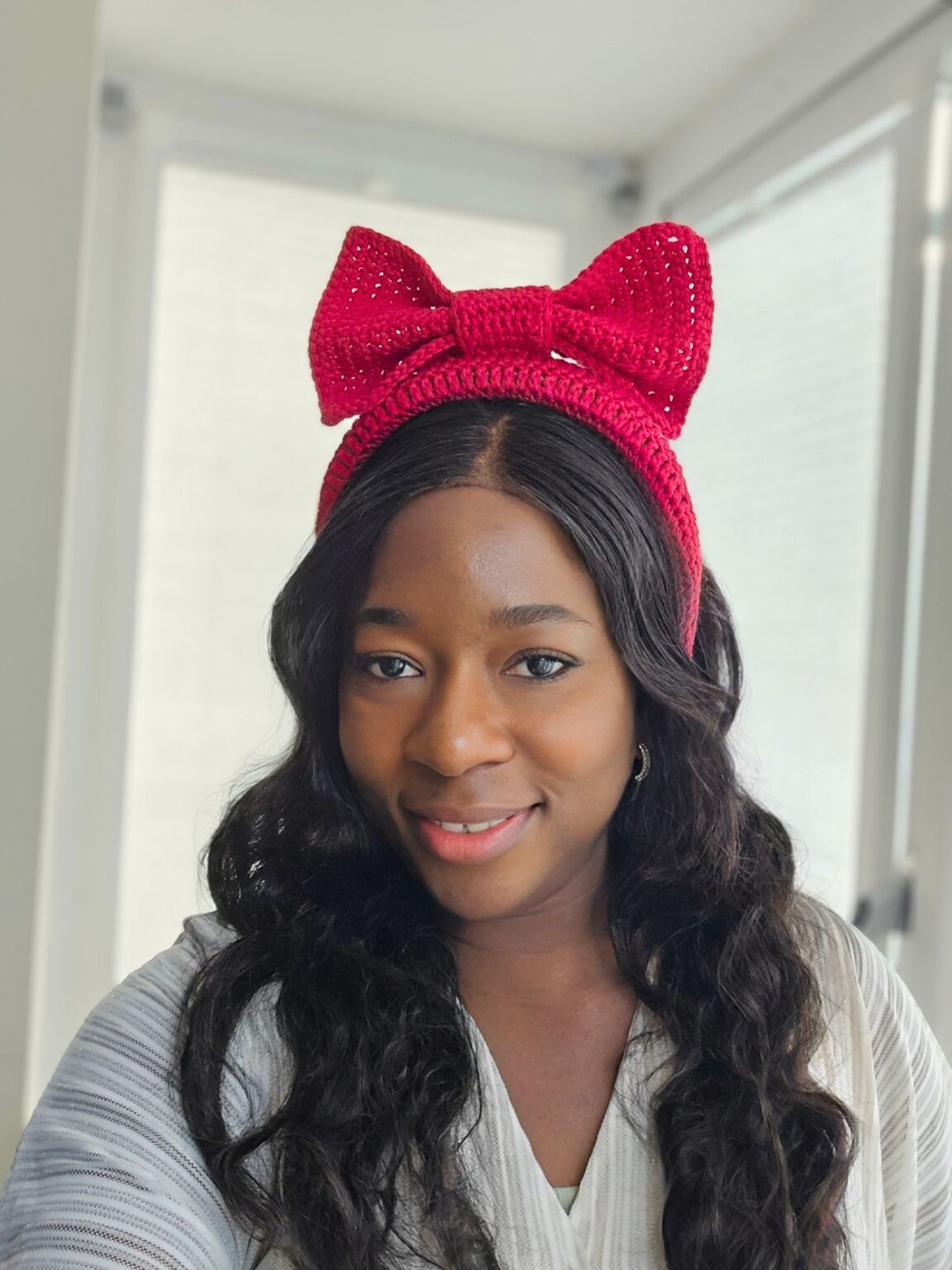 Crochet Bow Headband Pattern - Fosbas Designs