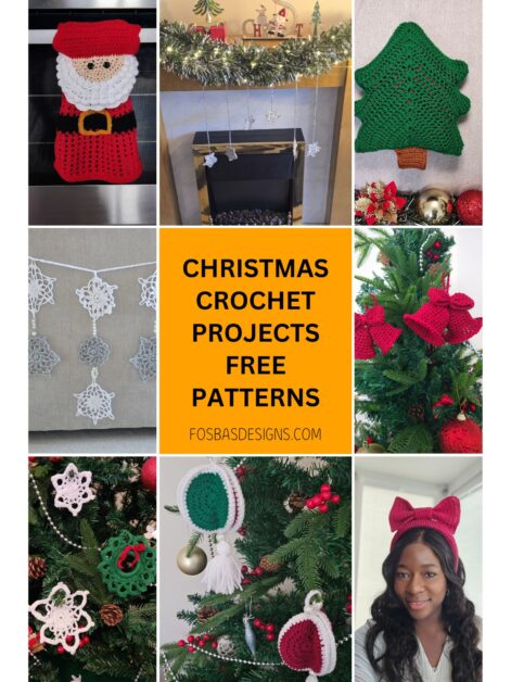 Easy Christmas Crochet Projects - Fosbas Designs